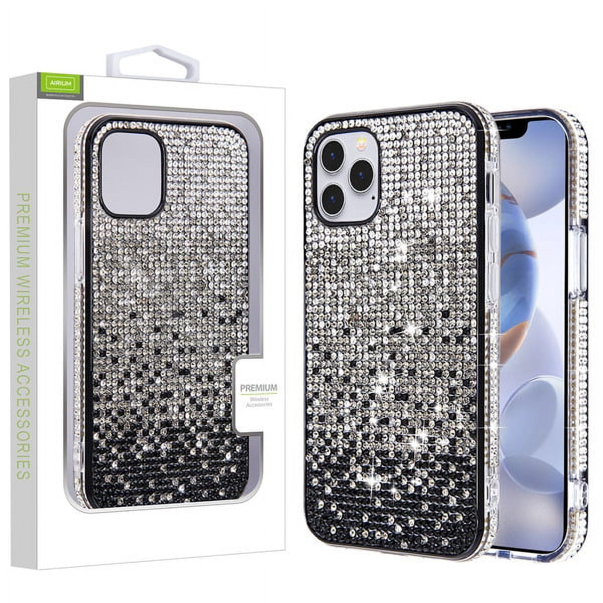 MyBat Crystals Sparks Case for Apple iPhone 12 (6.1) / 12 Pro (6.1 ...