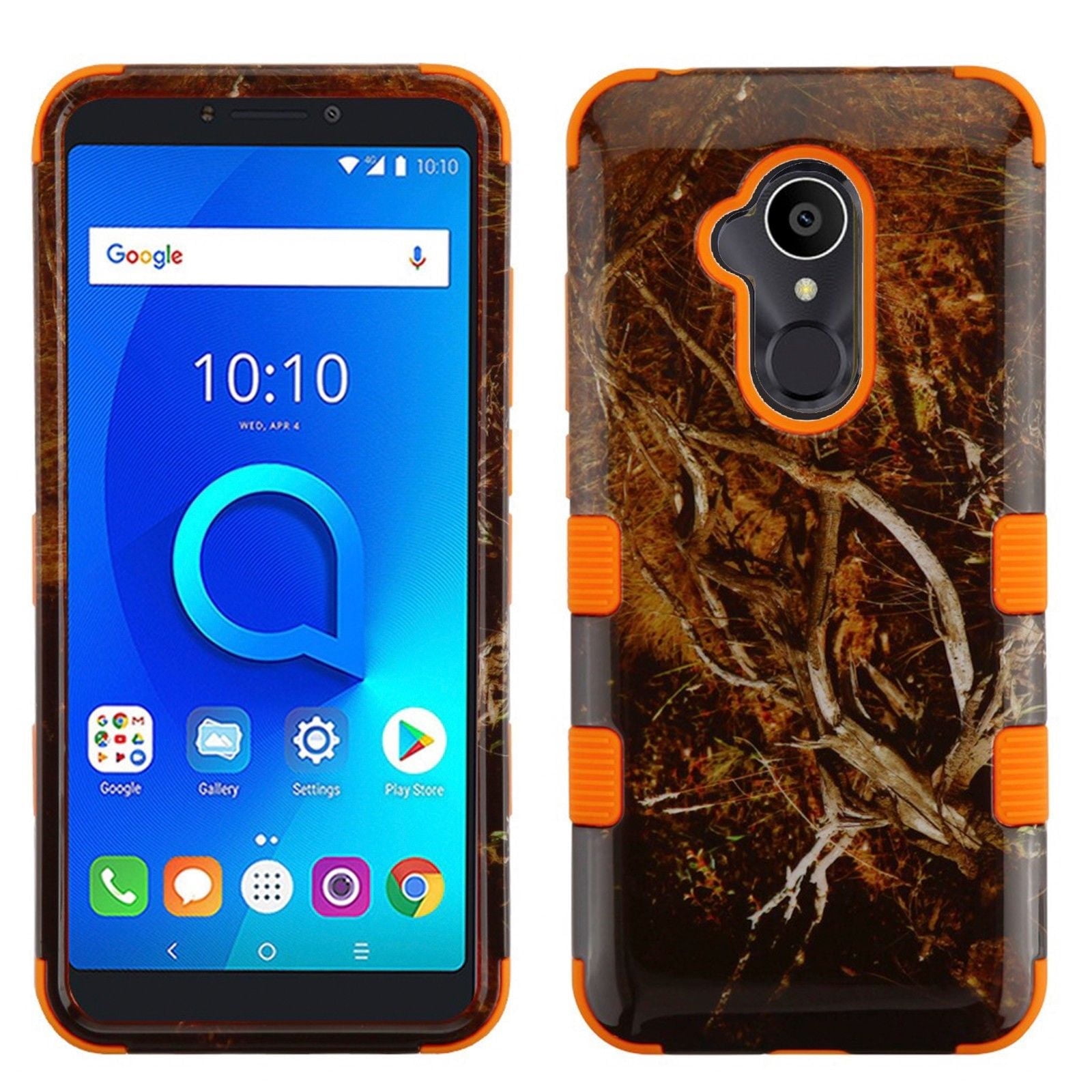 Mybat Tuff Hybrid Case for Alcatel 7 Folio Revvl 2 Plus Yellow Black ...