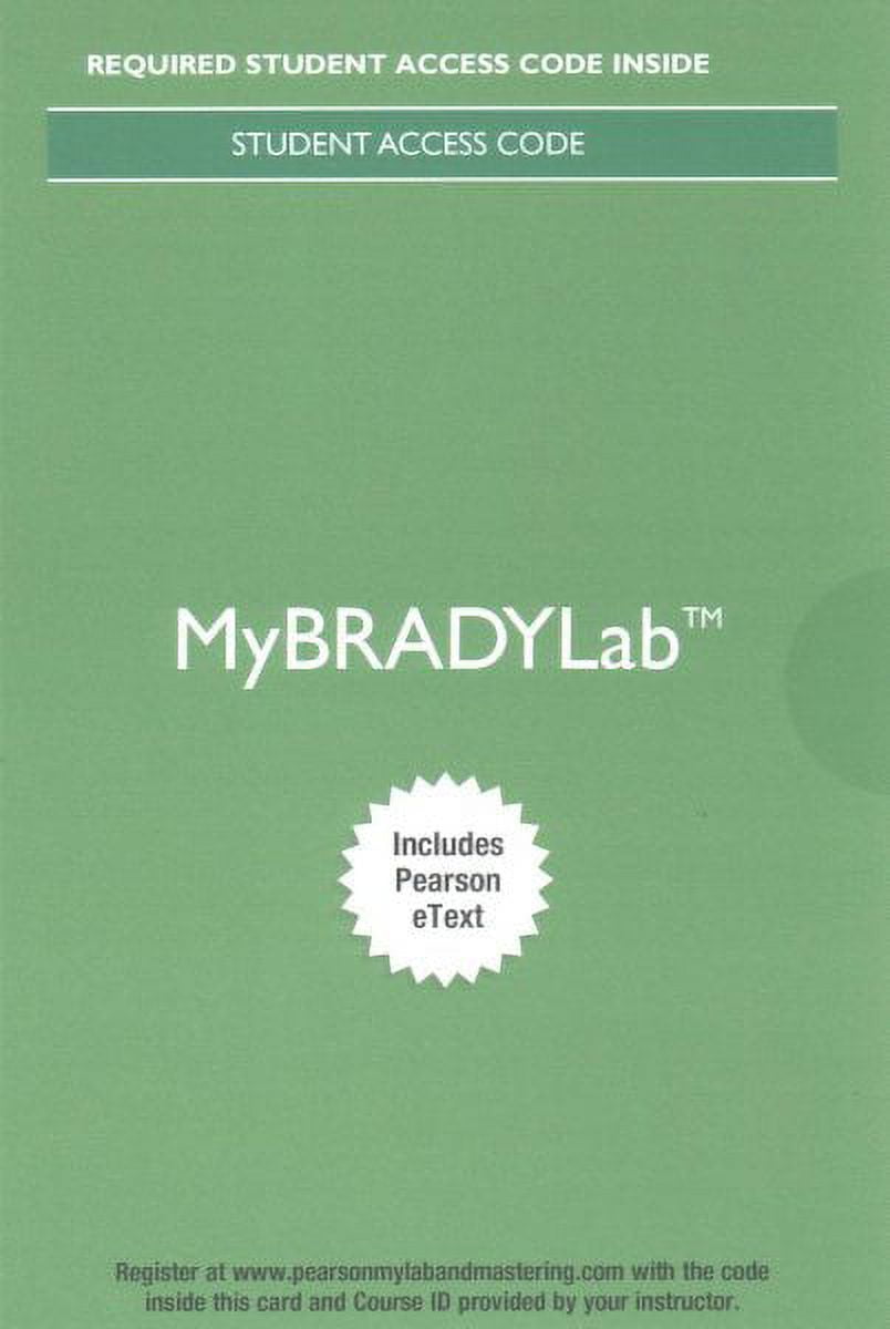 Mybradylab with Pearson Etext -- Access Card -- For Emergency Care ...