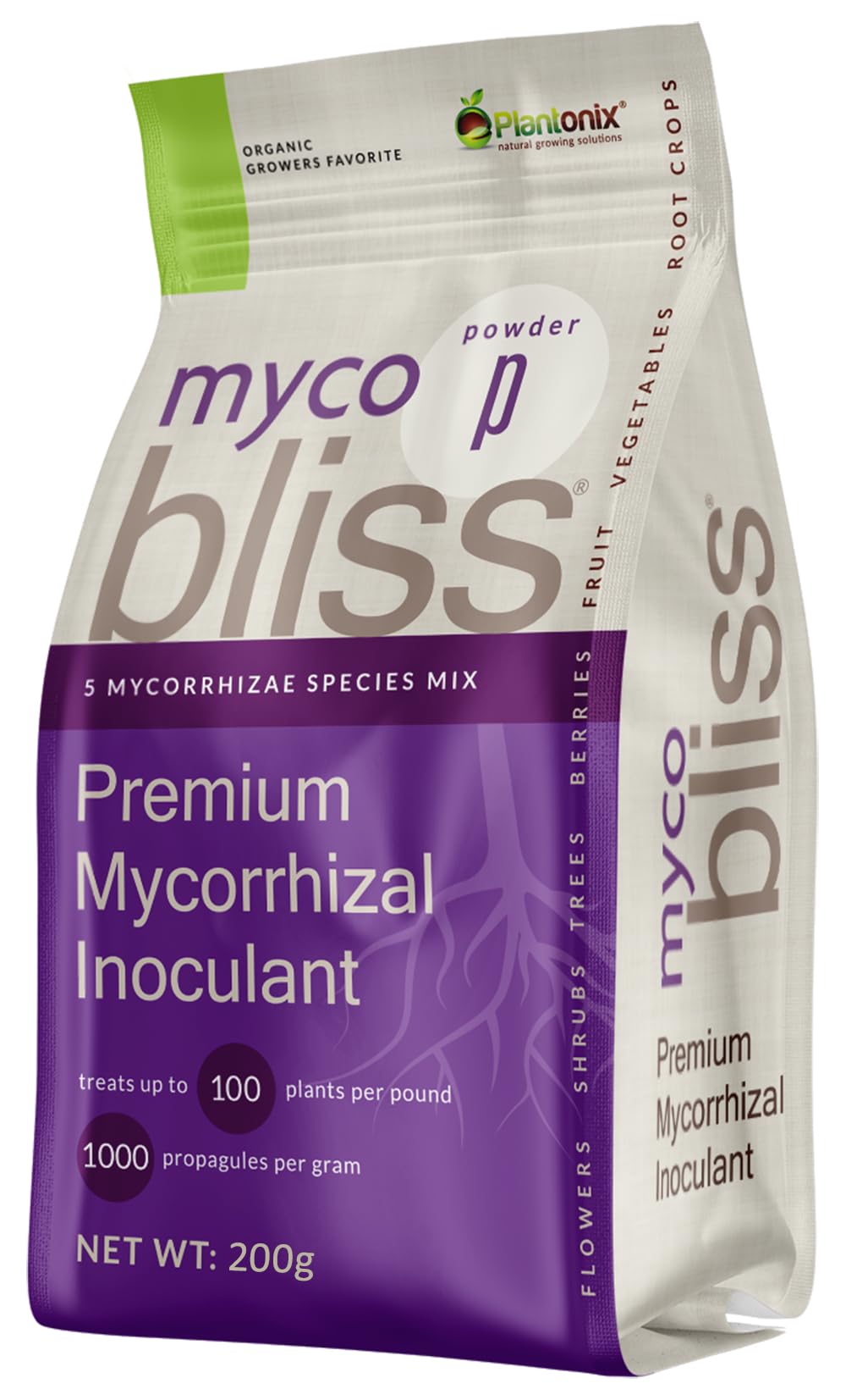 Myco Bliss Powder (200 g) - Mycorrhizal Fungi for Soil - 5 Strain ...