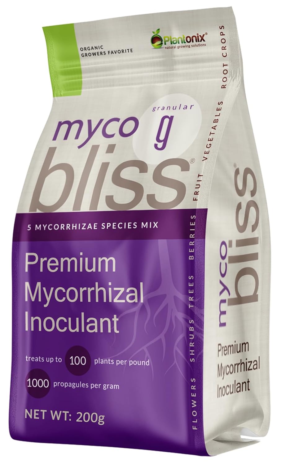 Myco Bliss Powder (20lbs) - 5 Strain Mycorrhizal Inoculant with 1,000 ...