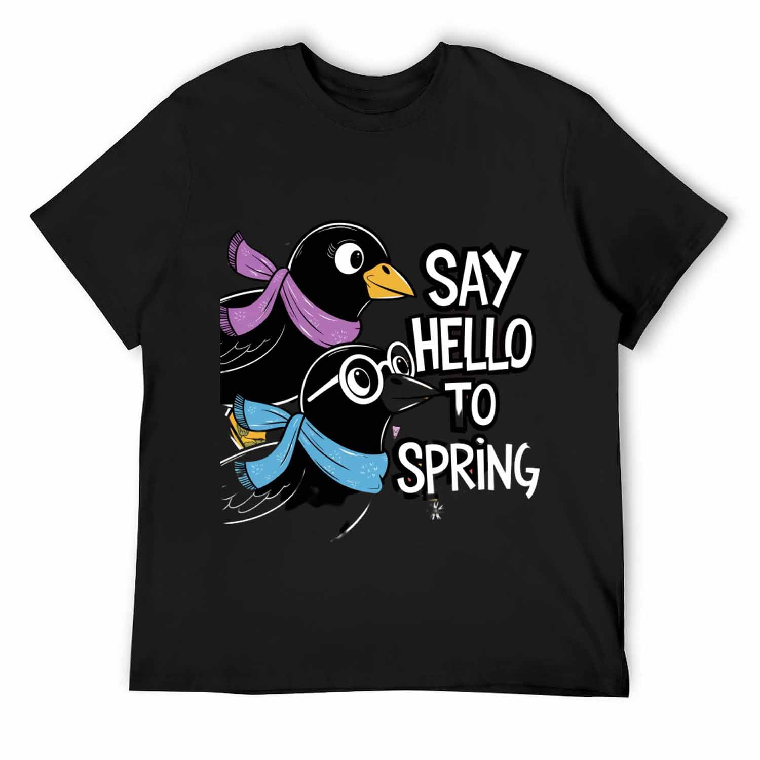 Mycologist Foraging Mycology Fungi Say Hello to Spring T-Shirt ...