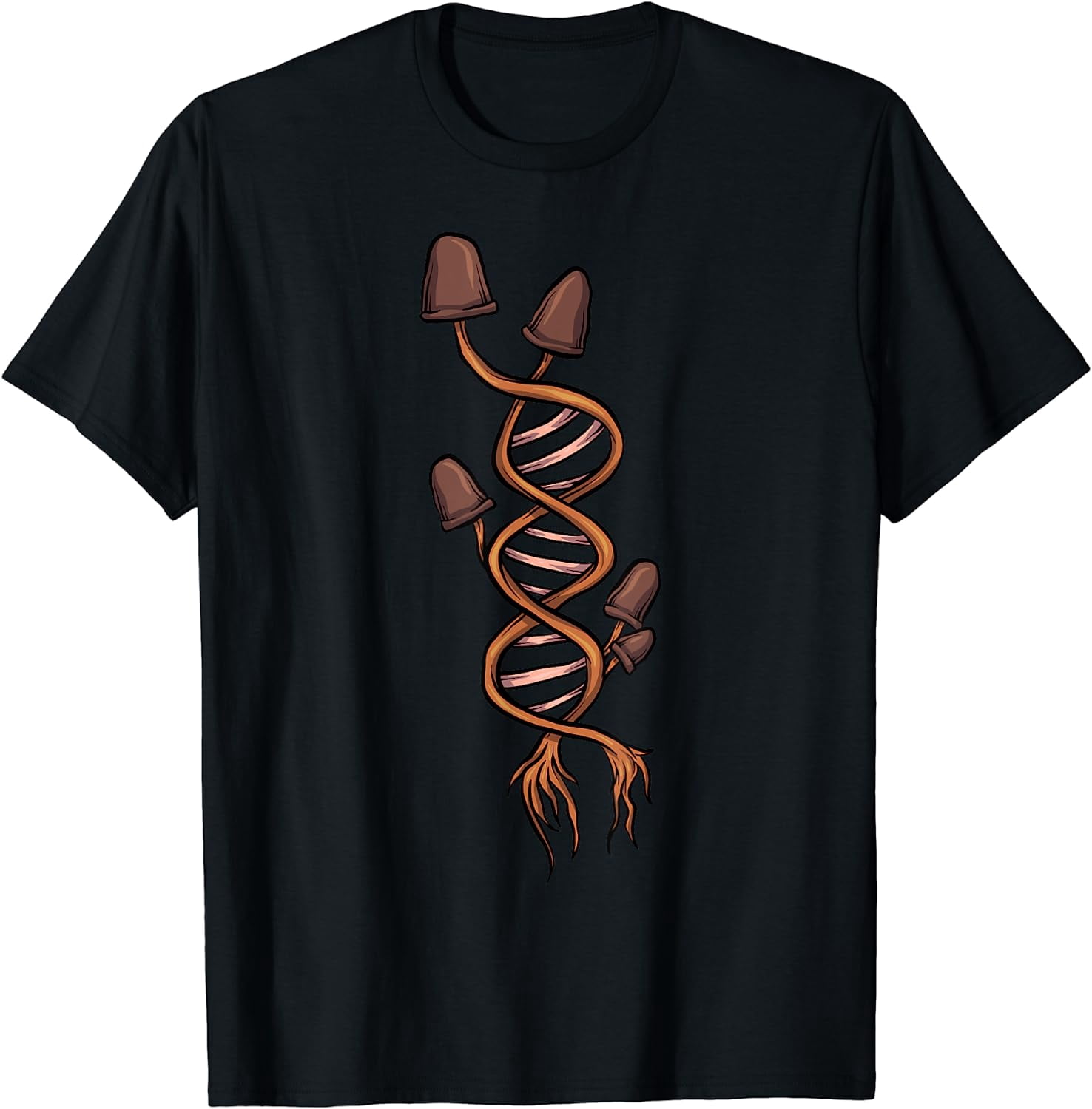 Mycology Fungi Mushroom Collector DNA Cottagecore Shroom T-Shirt Women ...