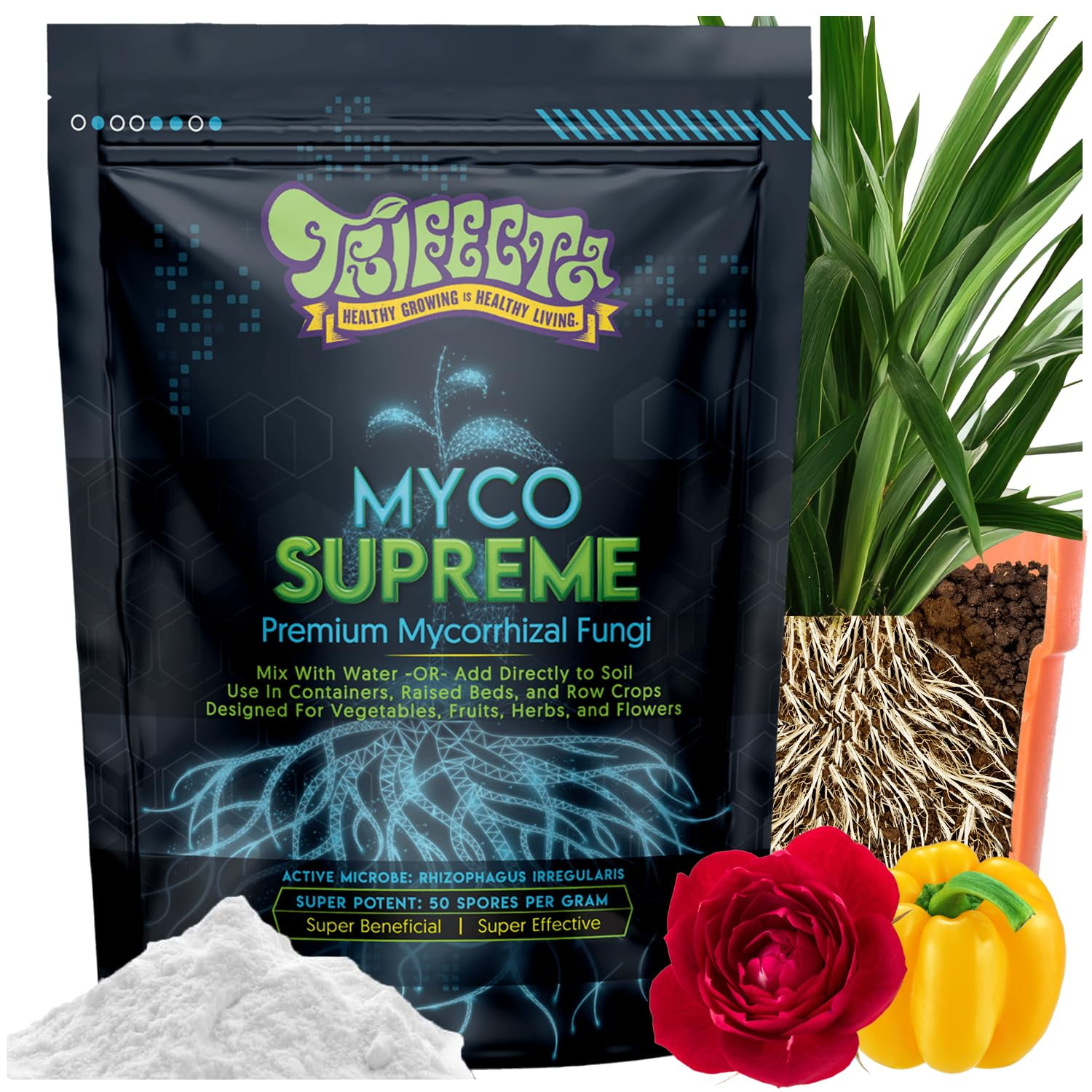 Mycorrhizal Fungi for Soil, Root Stimulator for Plants, Ultra ...