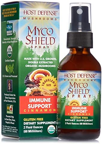 , Mycoshield Spray, Daily Immune Support, Mushroom Supplement, Cinnamon ...