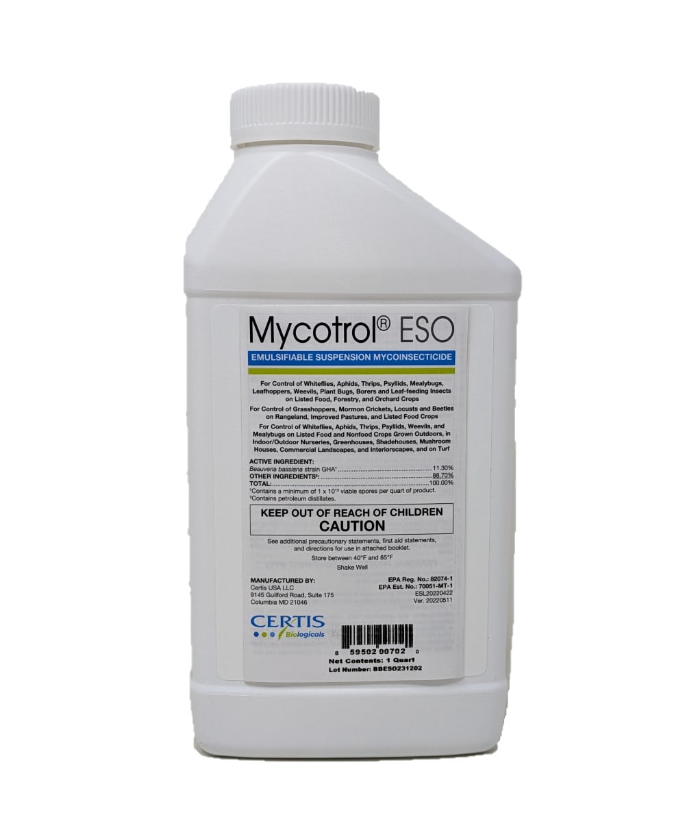 Mycotrol ESO Mycoinsecticide - OMRI Listed - 32 fl oz Bottle by Certis ...