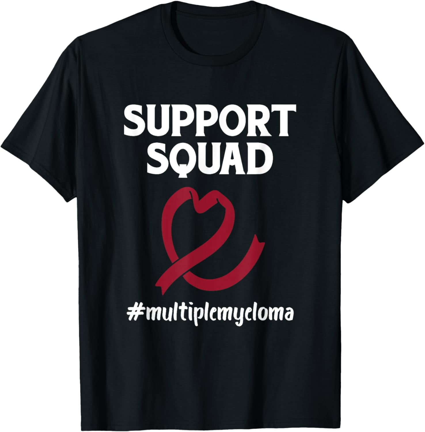 Myeloma Support Squad Blood Cancer Multiple Myeloma T-Shirt - Walmart.com