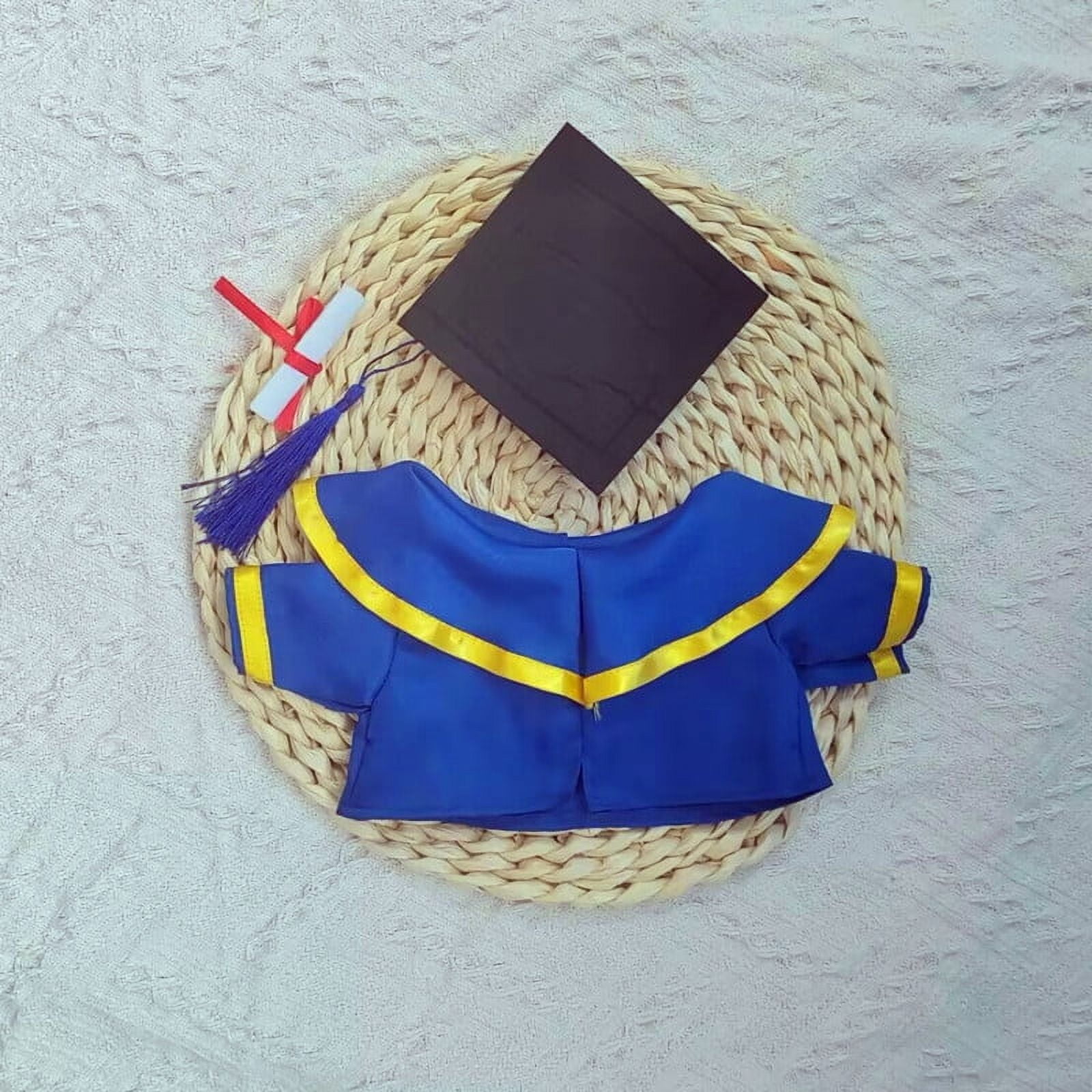 Myenne 1 Set Bear Graduation Clothes Plush Bear Graduation Cap Doll ...