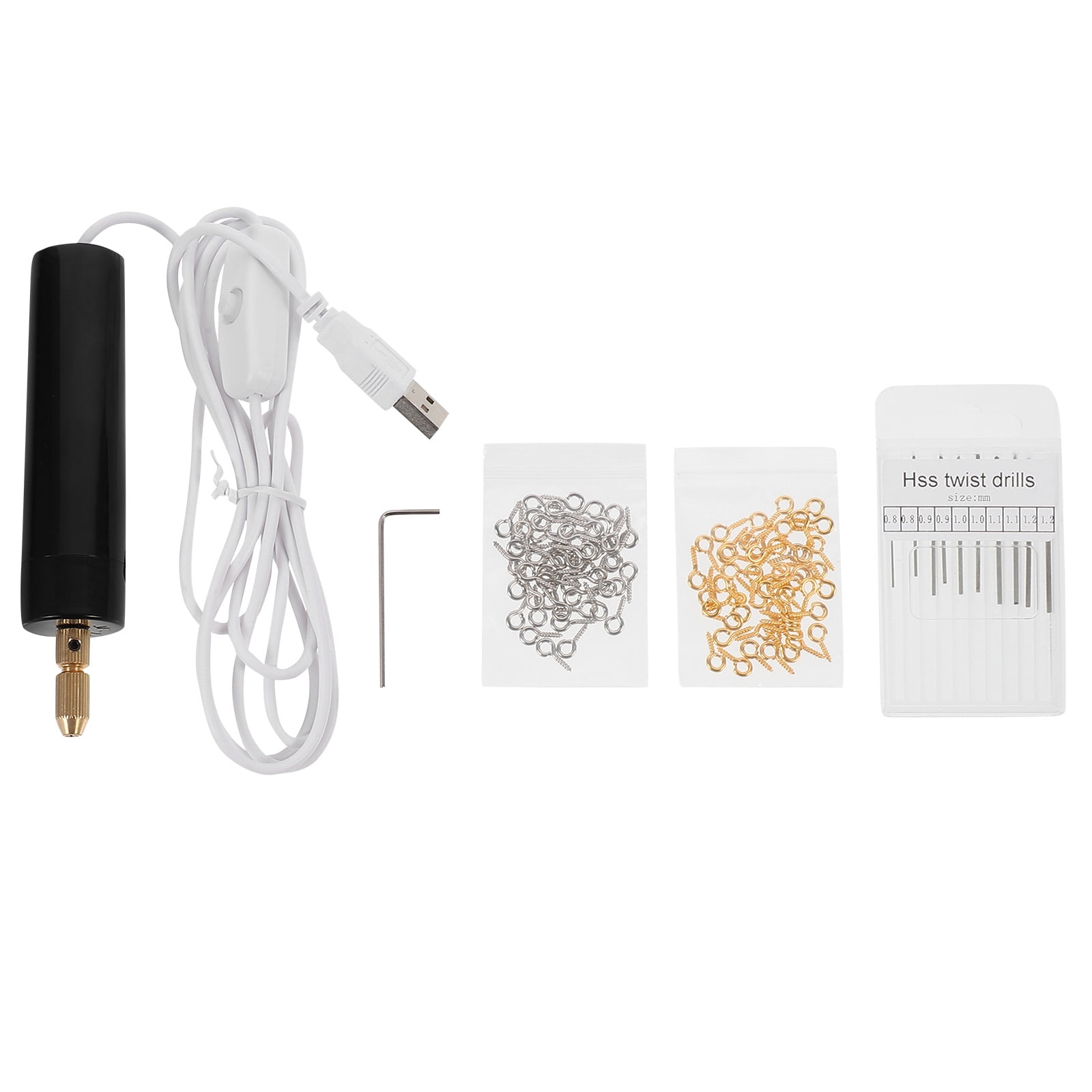 Myenne 1 Set Electric Hand Drill USB Charging Power Hand Drill Mini ...