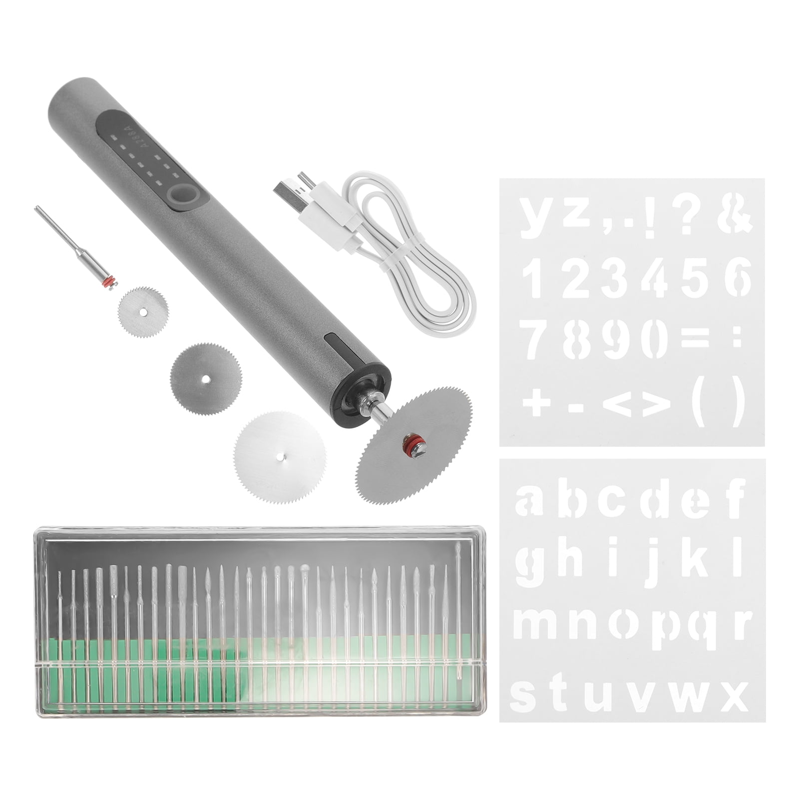 Myenne 1 Set Engraving Pen Electric Cordless Engraving Machine Carving ...