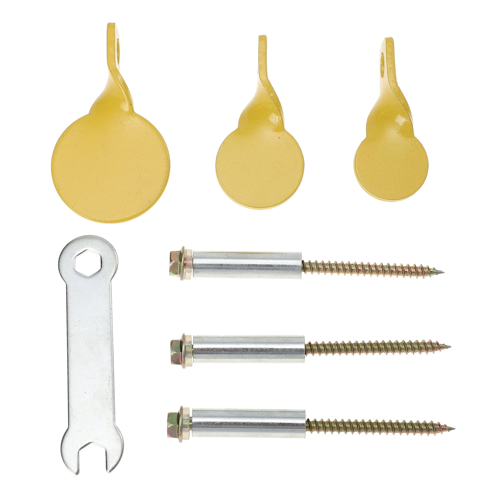 Myenne 1 Set Small Spinning-Target Screwed-Type Stainless Steel ...