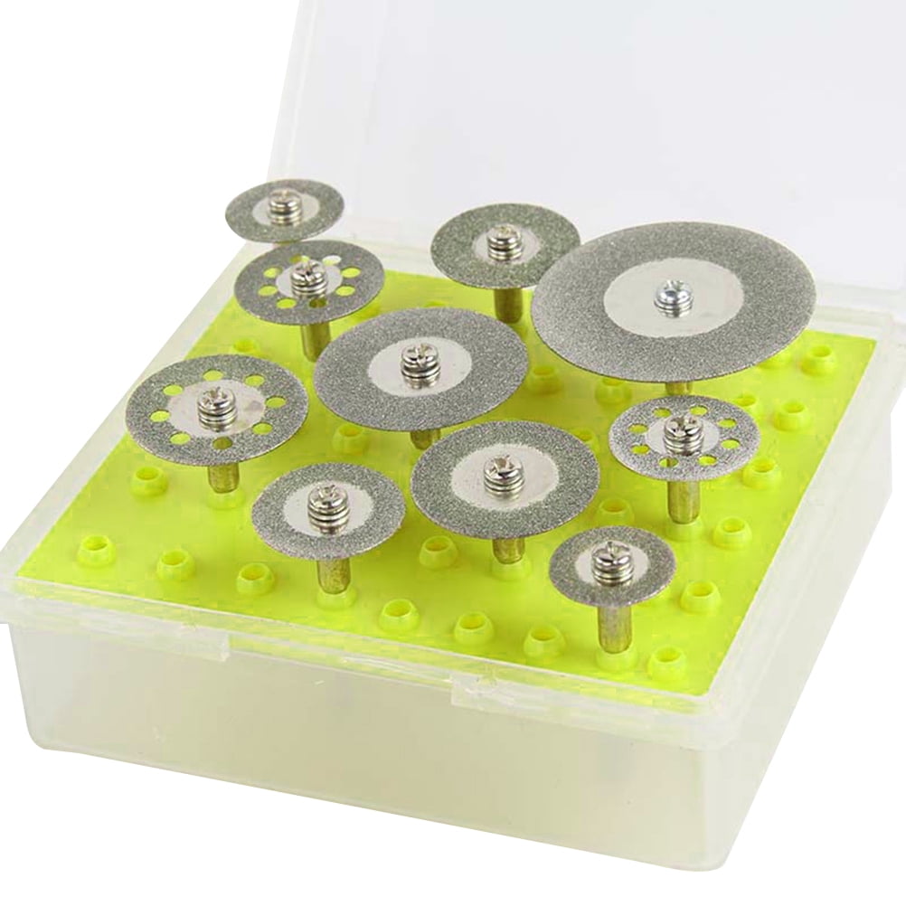 Masteelf Diamond Cutting Discs for Rotary Tools Ultrathin Dark Grey ...