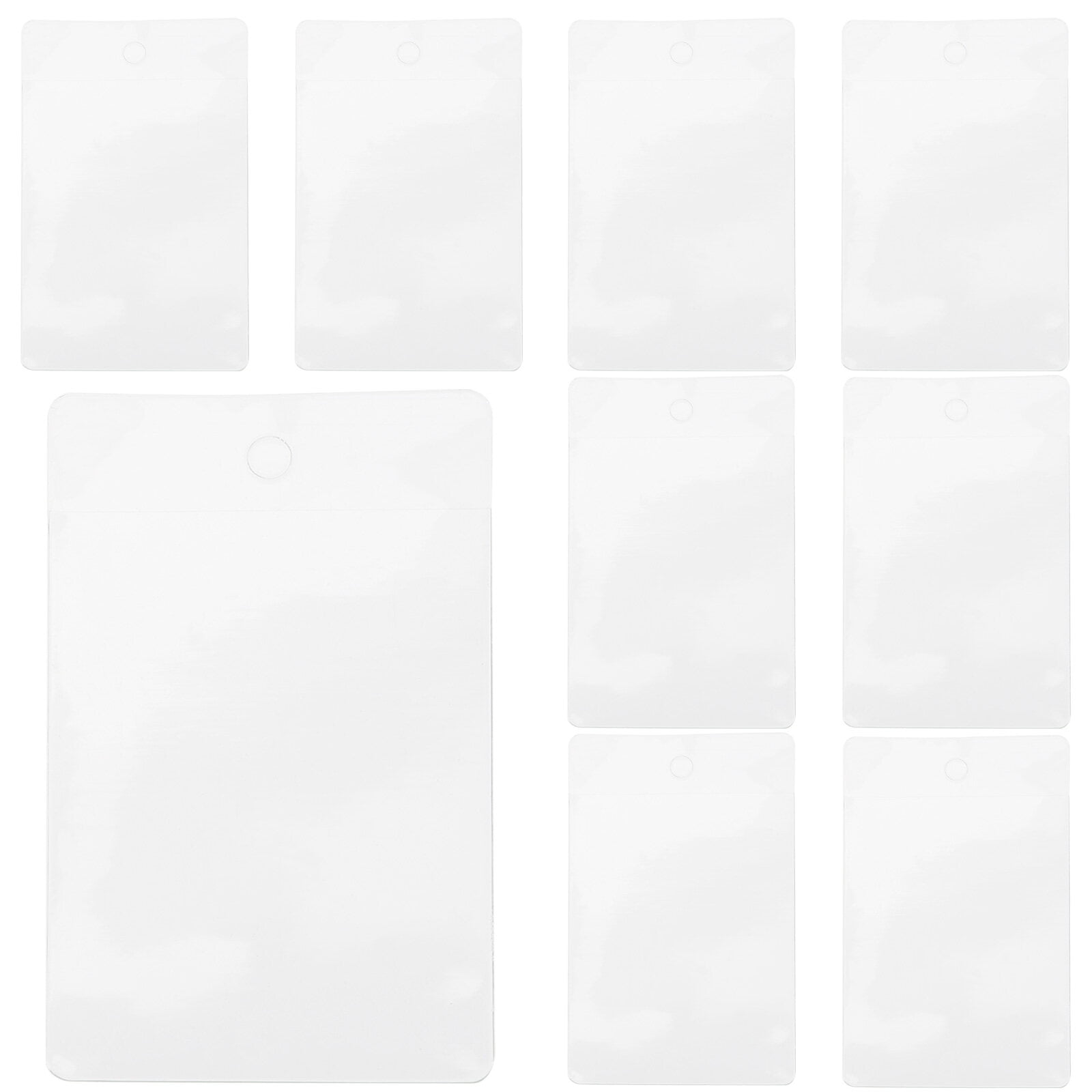 Myenne 100Pcs Index Card Pockets Reusable Label Covers Practical Cards ...