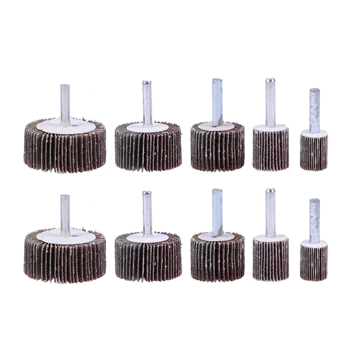Myenne 10PCS Grinding And Polishing Abrasive Cloth Wheel Handle ...