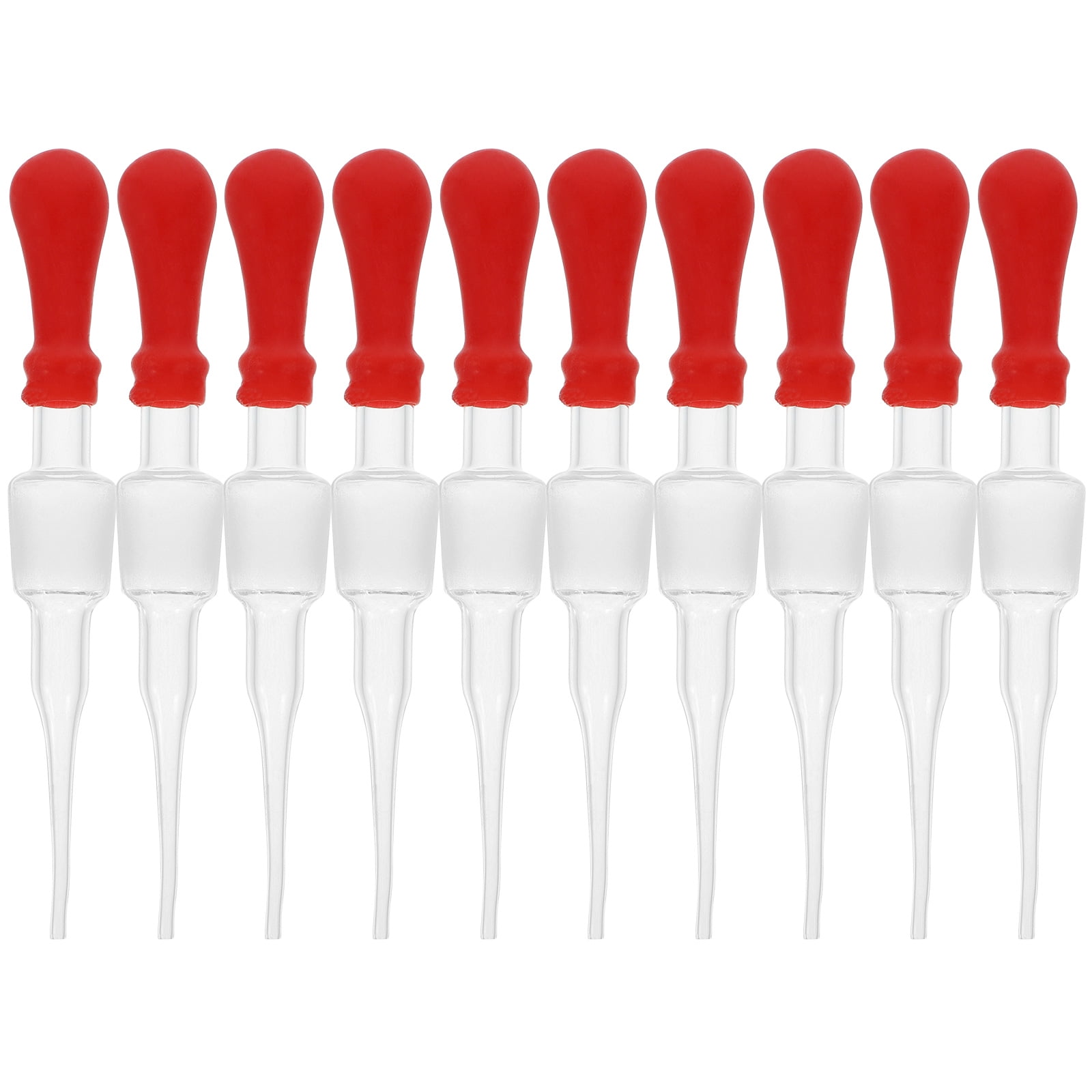 Myenne 10pcs Glass Droppers Dropping Pipettes Laboratory Pipettes ...