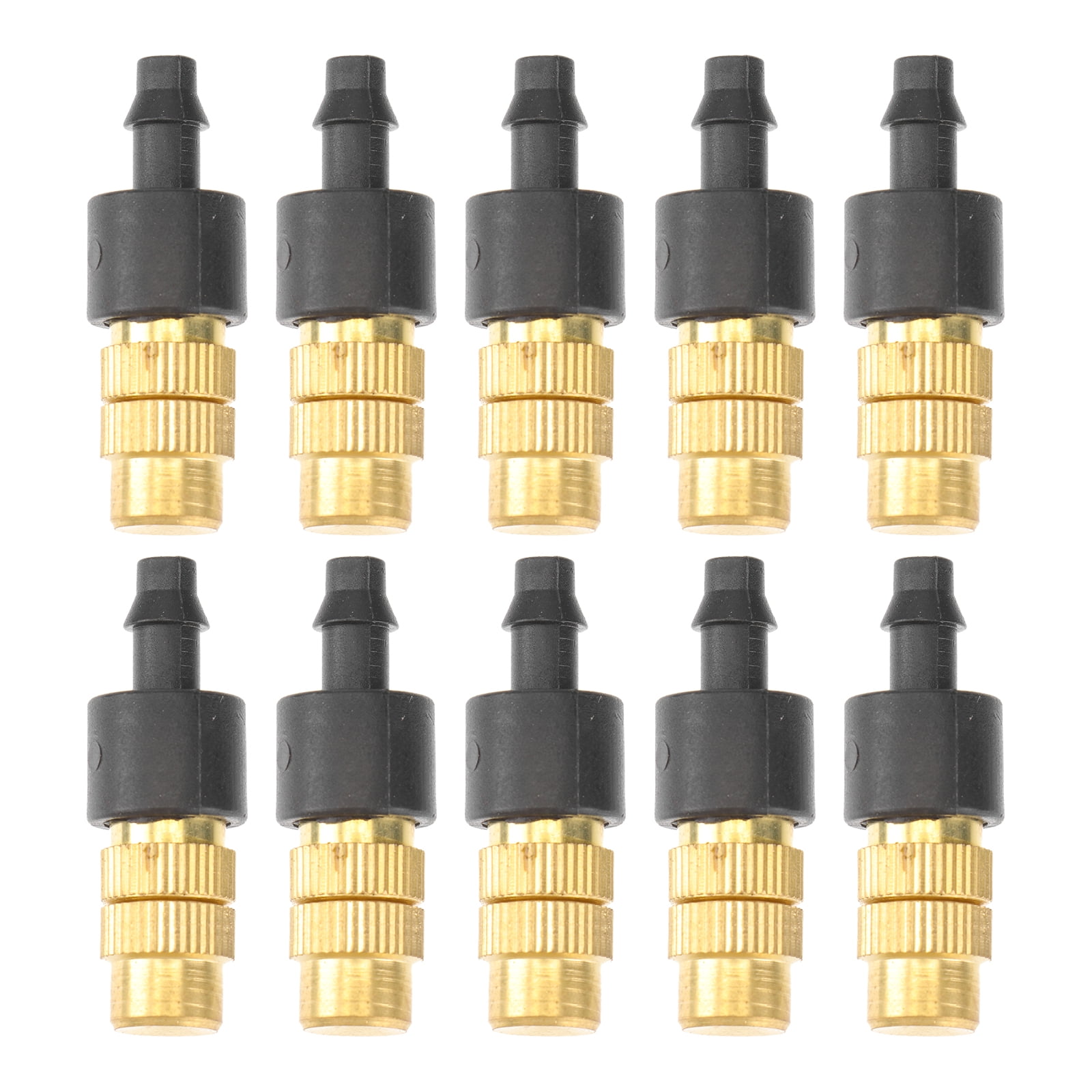 Myenne 12 Set New Copper Adjustable Spray Nozzle Spray Atomization ...