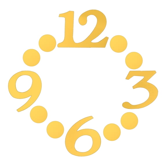 Myenne 12pcs Wall Clocks Number For Living Room Wall Watch Living Room ...
