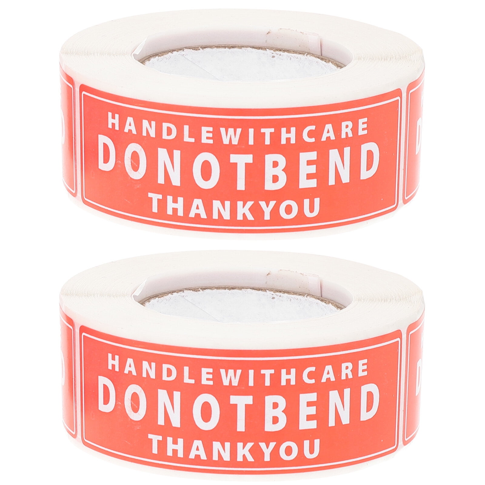 Myenne 2 Rolls Do Not Bend Warning Decals Shipping Packing Stickers ...