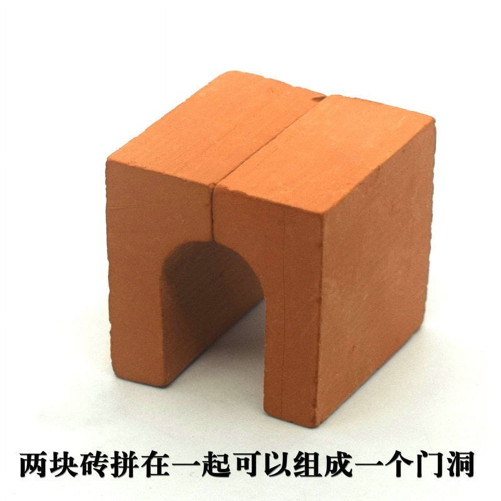 Myenne 20pcs Miniature Bricks Dollhouse Tiny Bricks Realistic Fake ...