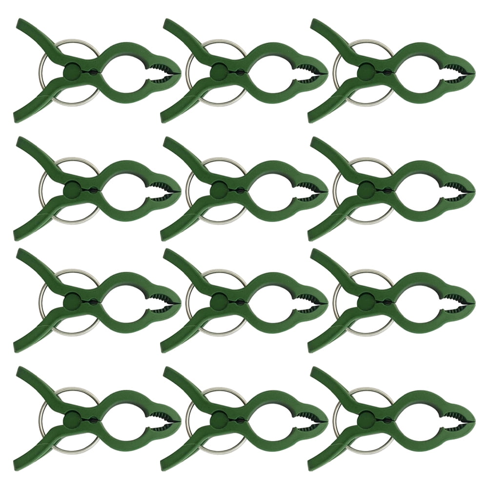 Myenne 25pcs Plant Fixing Clips Plastic Garden Plants Clips Gardening ...