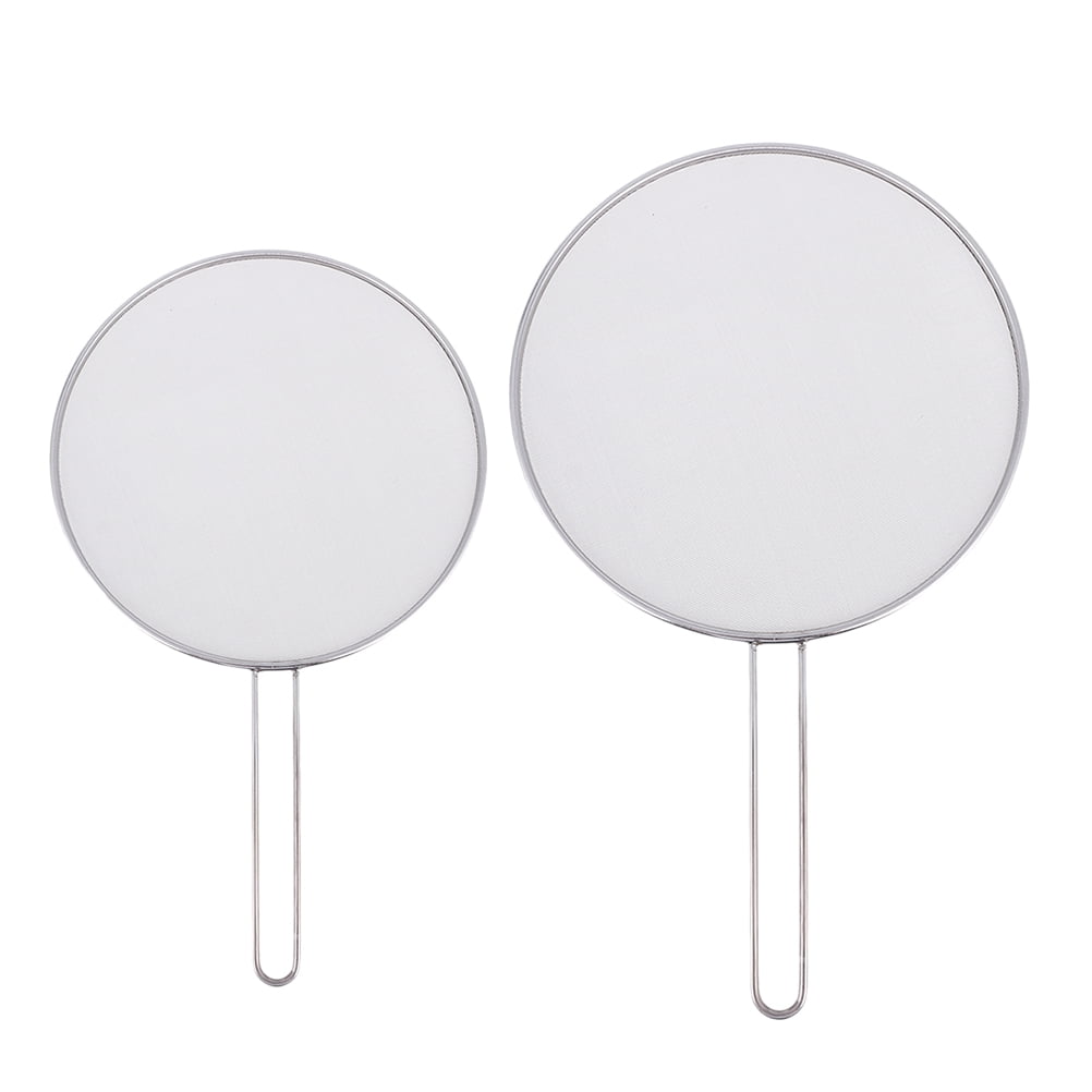 Myenne 2PCS Frying Pan Cooking Screen Stainless Steel Frying Pan ...