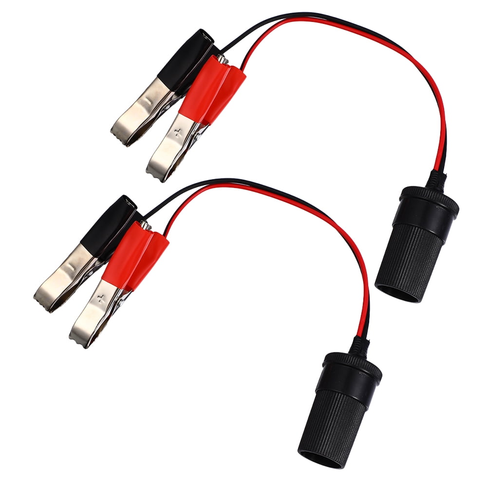 Myenne 2Pcs Jumper Cable Clamps Car Car Adapter to Wall Plug Clamps ...
