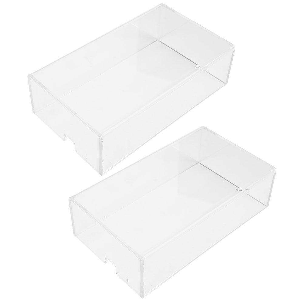 Myenne 2Pcs Scratch Proof Acrylic Mouse Cover Clear Acrylic Mouse Cover ...