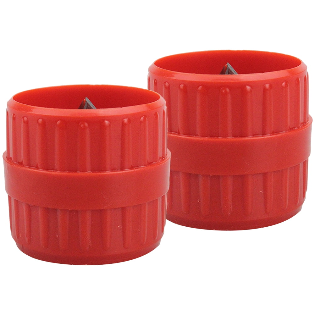 Copper Deburring Tool with Sharpen Blades for Drilling Use Red Plastic ...