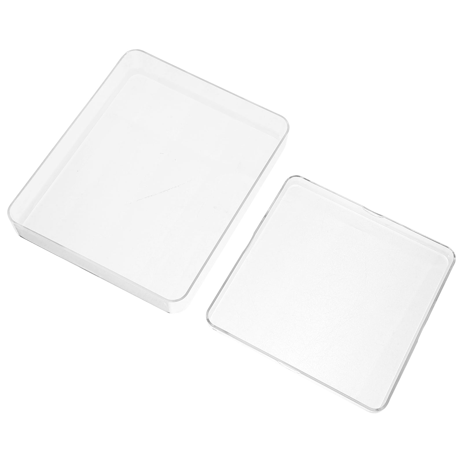 Myenne 2pcs Plastic Weighing Tray Kitchen Digital Scales Serving Tray ...
