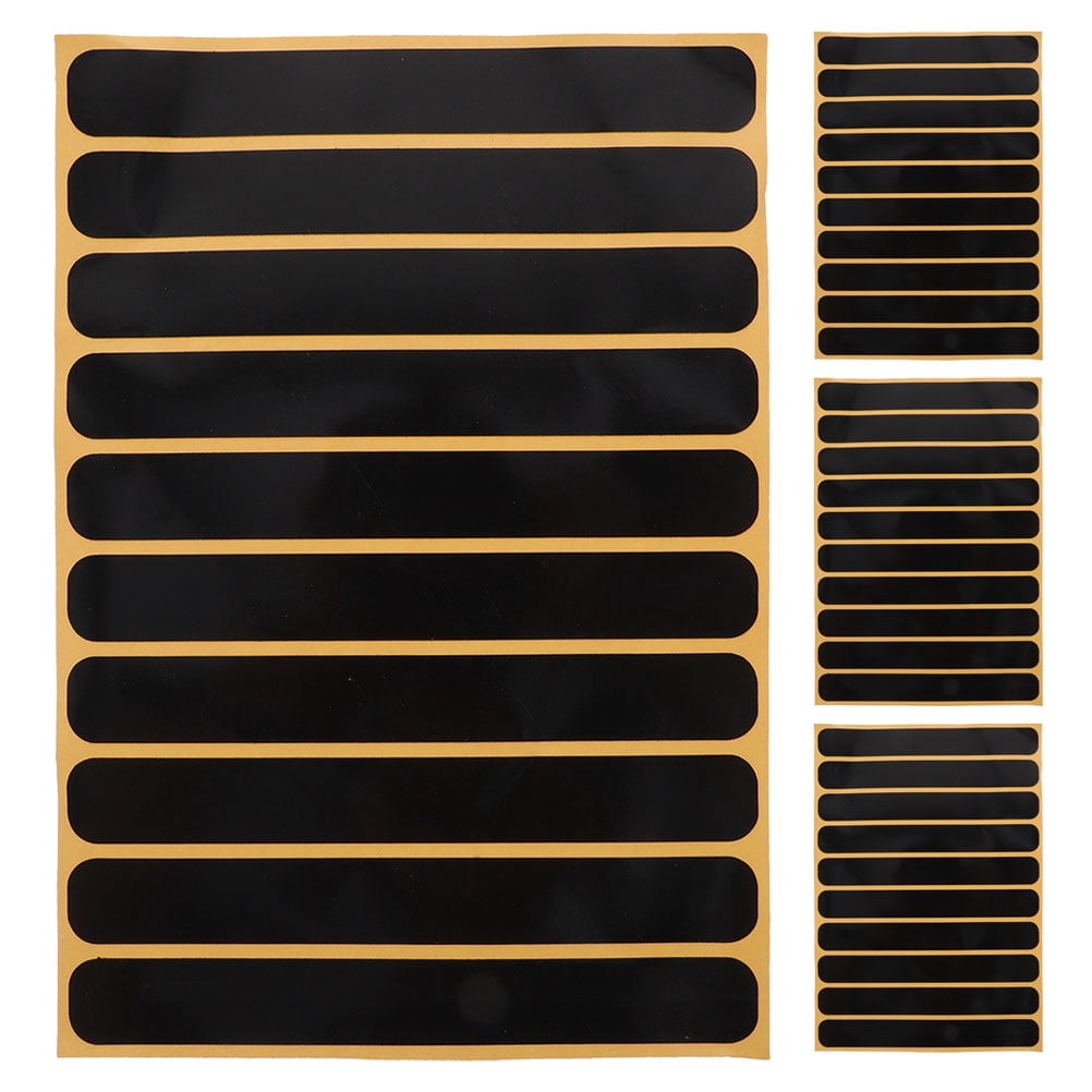 WORGEOUS 4pcs Adhesive Reflective Sticker Diy Strips Decal for Bicycle ...