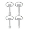 Myenne 4pcs Universal Key Mechanical Water Meter Door Key Electric ...