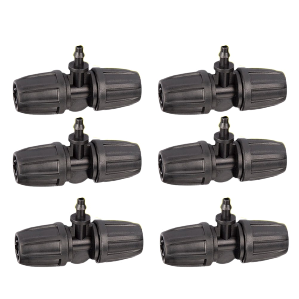 Myenne 50Pcs Drip Irrigation Connector Universal Drip Tubing Adapter ...