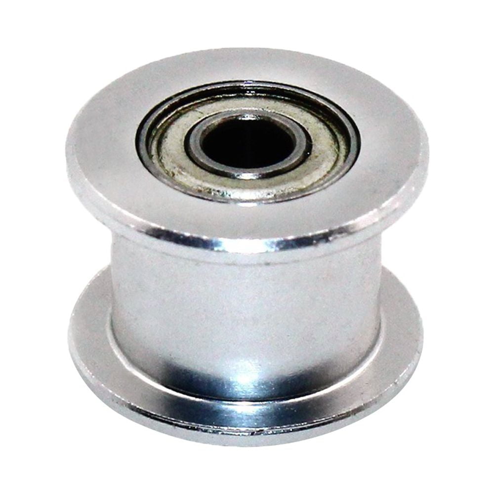 Myenne 5pcs GT2 Bore Aluminum Toothless Timing Belt Idler Pulley for 3D ...