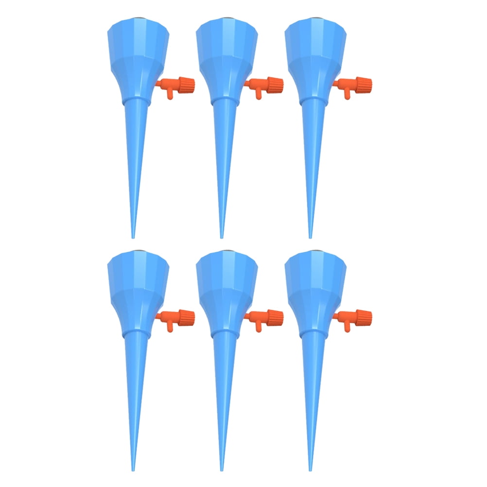 Sky-blue Watering Device with Constant Pressure Design for Plants 6pcs ...