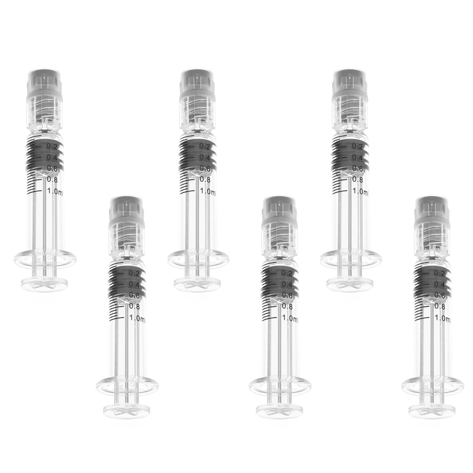Myenne 6pcs 1ml Accurate Borosilicate Glass Liquid Dispensing - Walmart.com