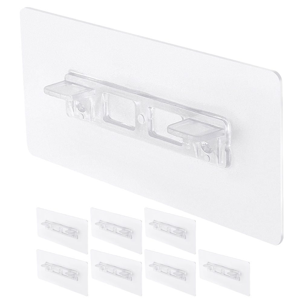 Myenne 8pcs No-Punch Shelf Support Heavy Duty Self Adhesive Shelf ...