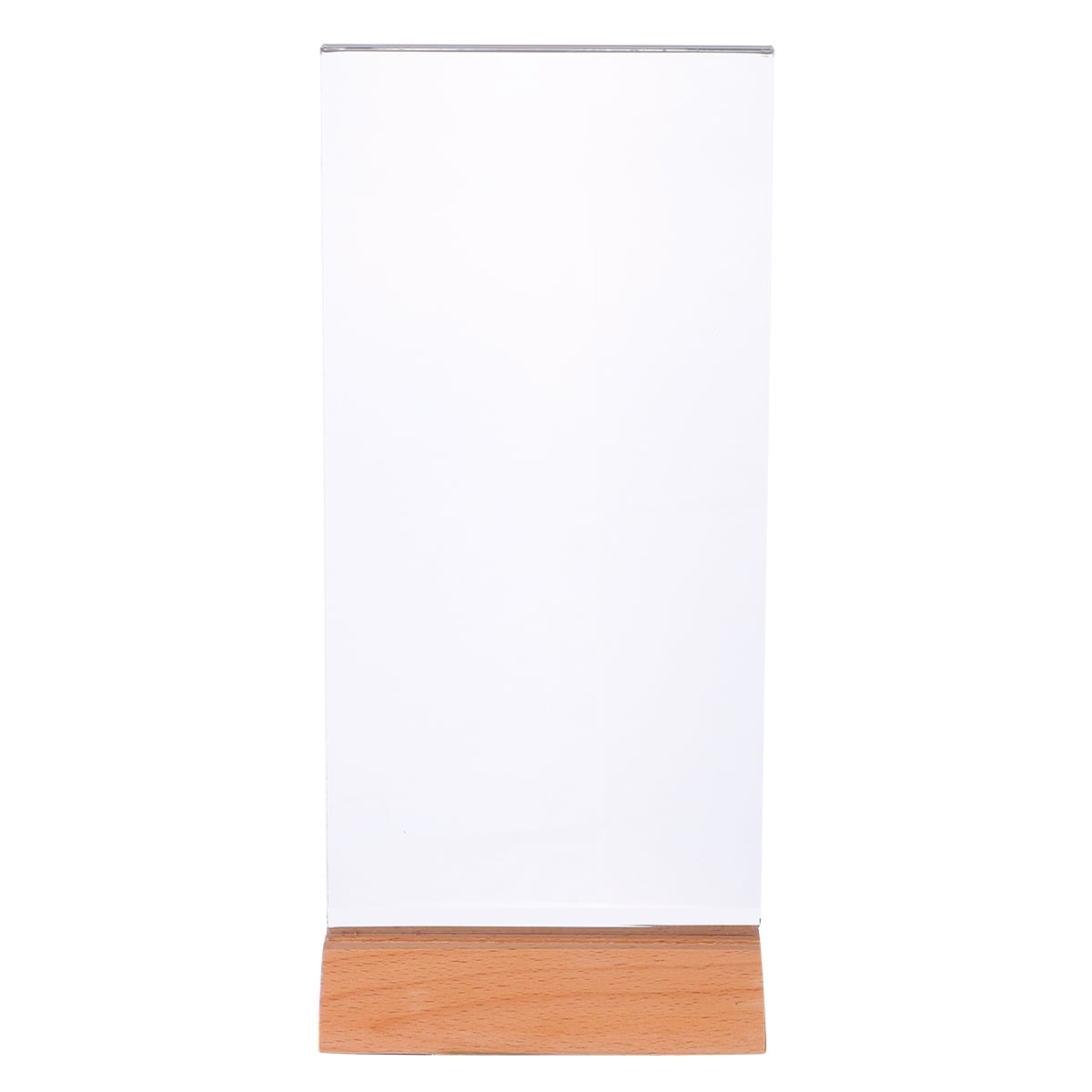 Masteelf Acrylic Menu Holders Desktop Photo Display Stand Table ...