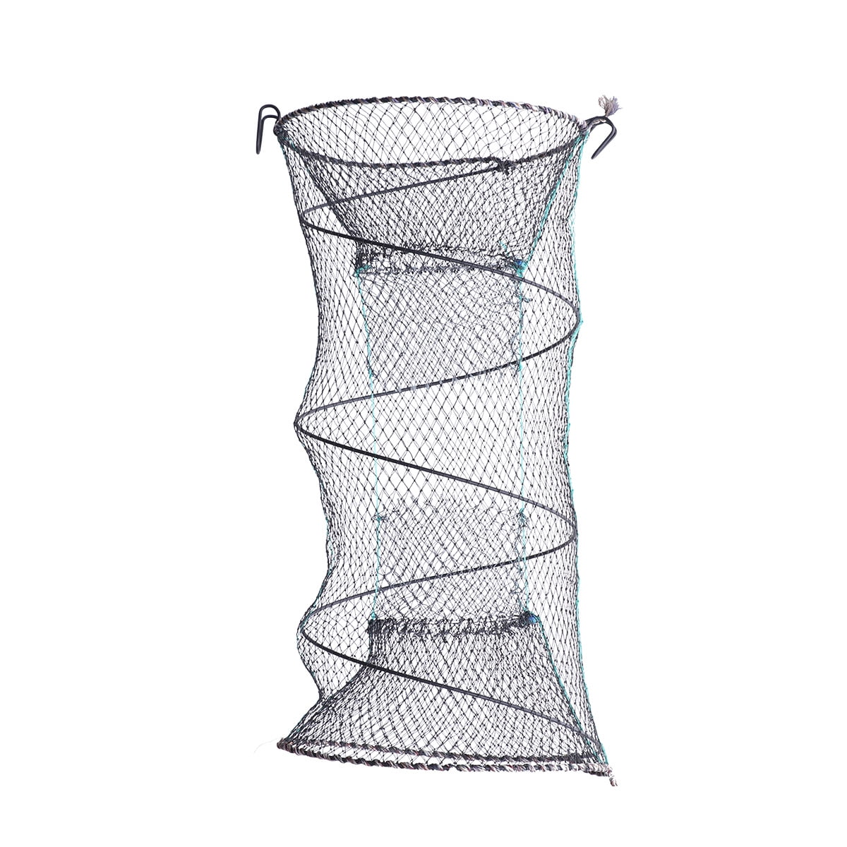 Myenne Foldable Bait Cast Mesh Trap Net Plastic Coating Portable ...