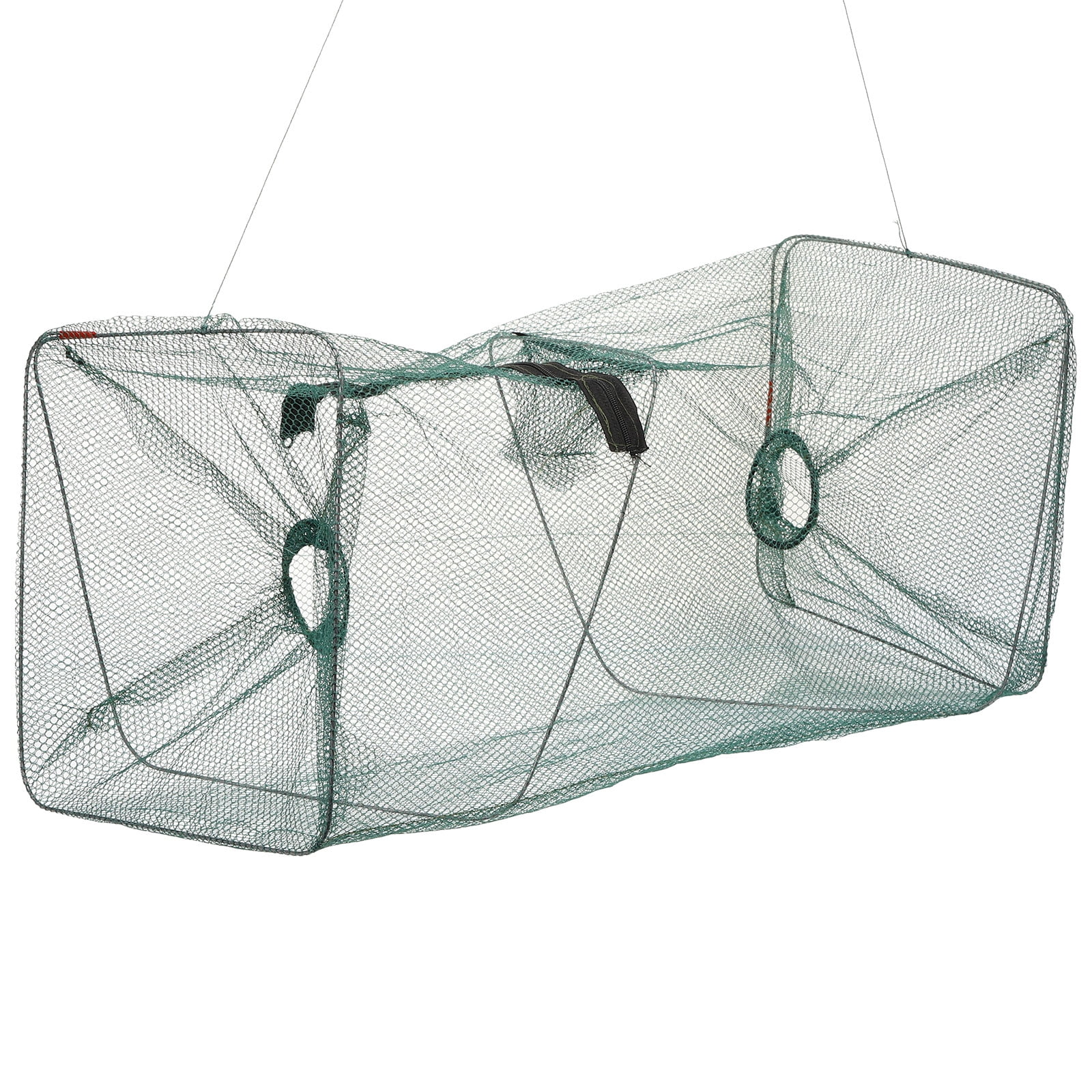 HEATSHAKING Shrimp Catcher Net Green Alloy 1Pack For Fishing Gear In ...