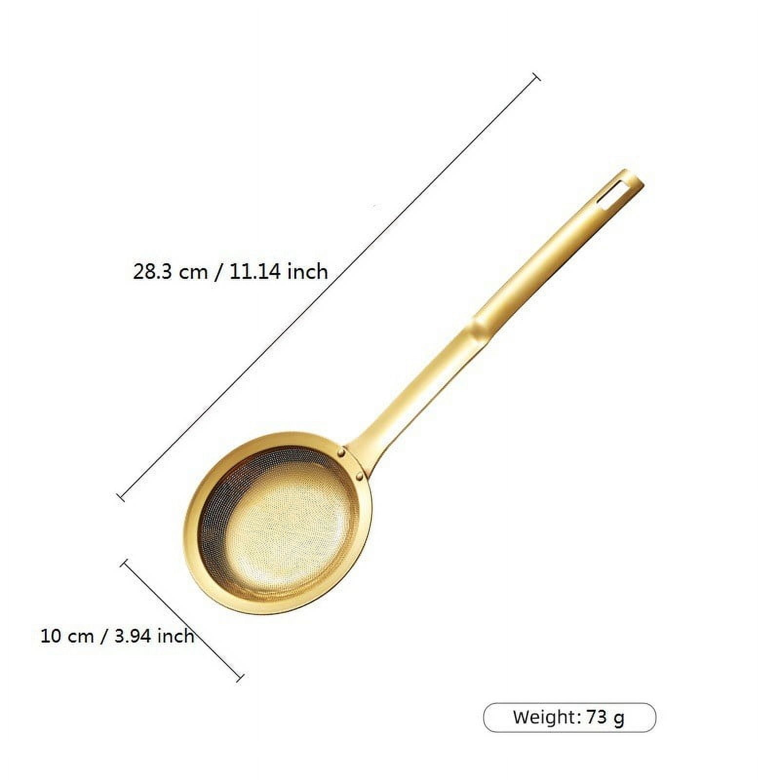 Myenne Hot Pot Fat Skimmer Spoon Stainless Steel Fine Mesh Food ...