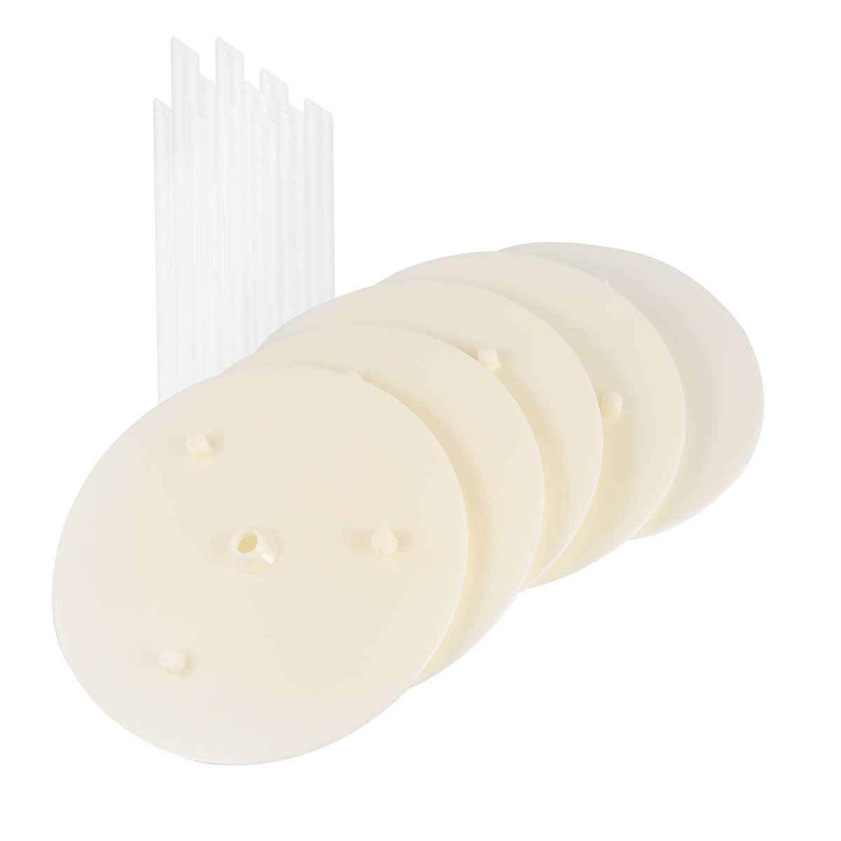 Myenne Rounds Cake Board Dowel Rods Set Circle Cardboard Base Tiered ...