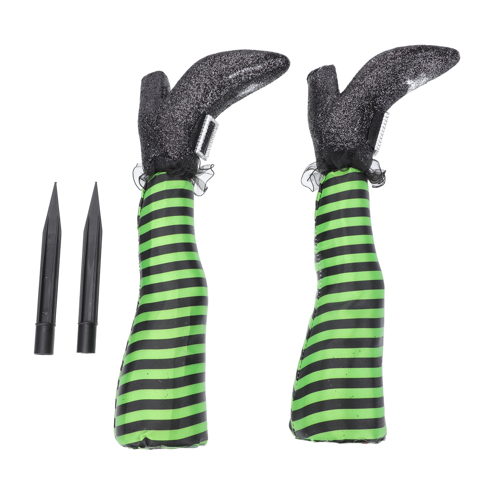 Masteelf 1 Pair Green Cloth Witch Leg for Halloween Enthusiasts and ...