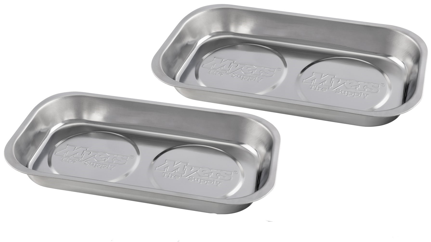 Myers 9.5 Inch x 5 inch Rectangular Heavy Gauge Stainless Steel ...