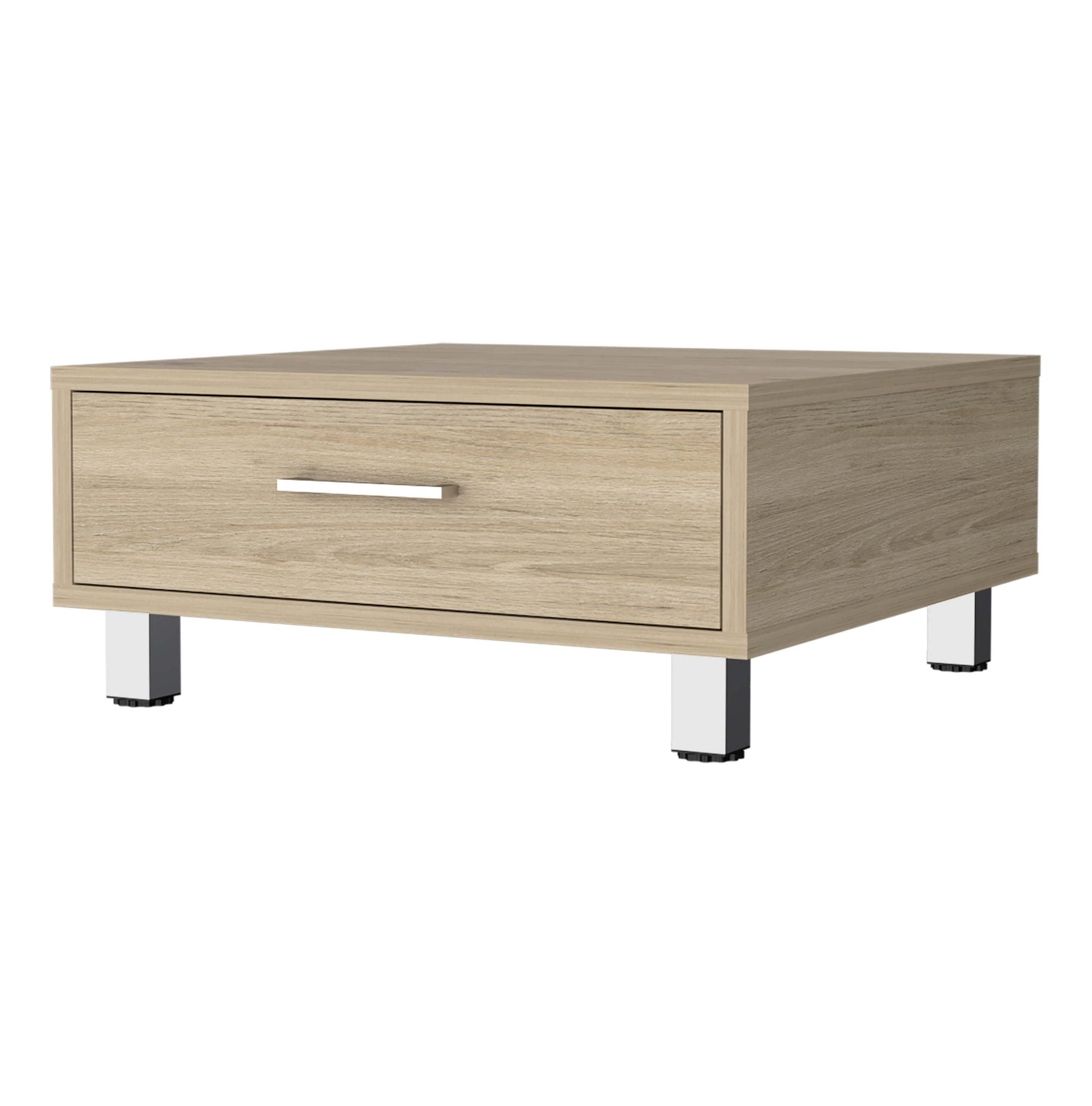 Myers Coffee Table, Four Legs, One Drawer - Walmart.com