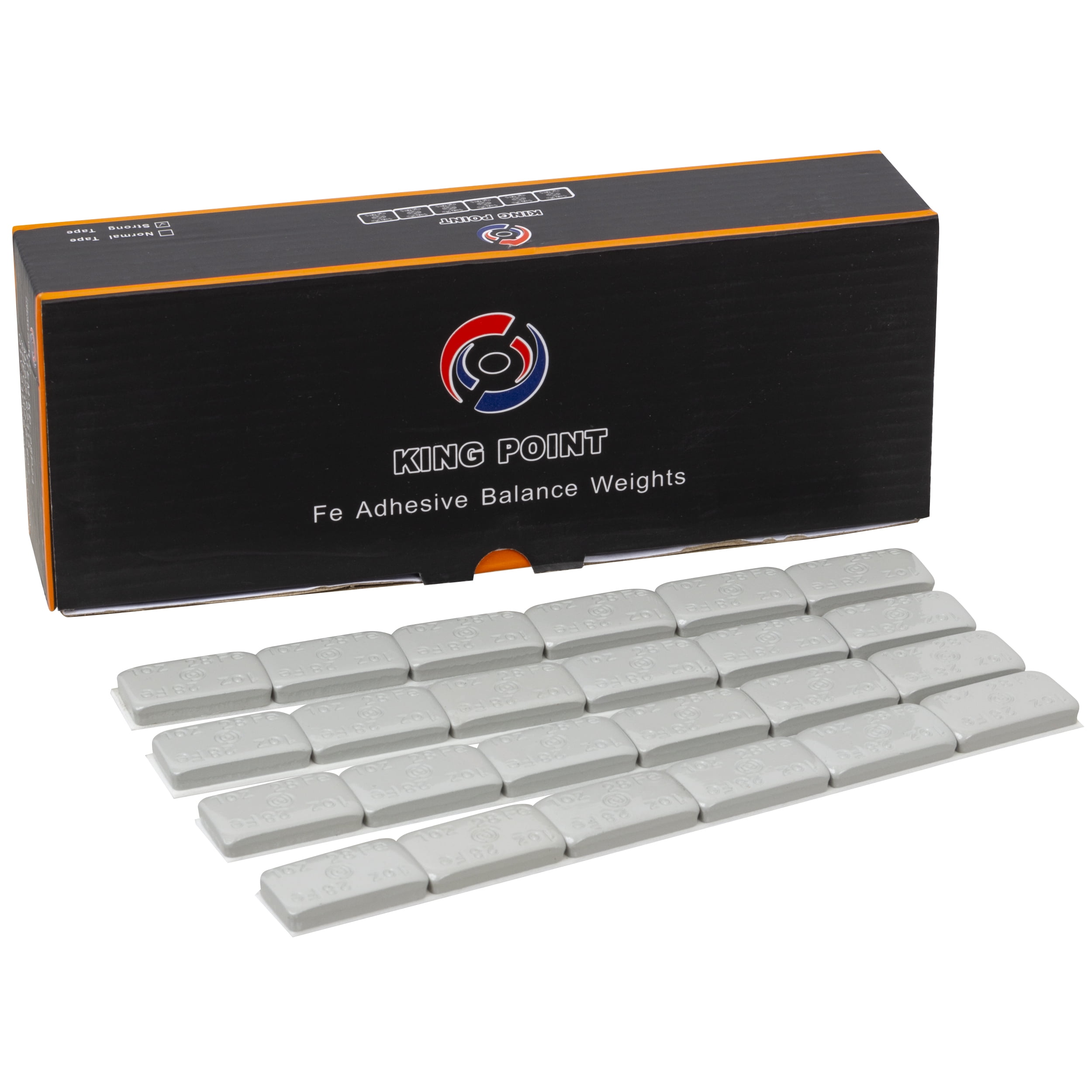 Myers Tire Supply King Point 1oz Gray Steel Adhesive Tape Stick-On ...