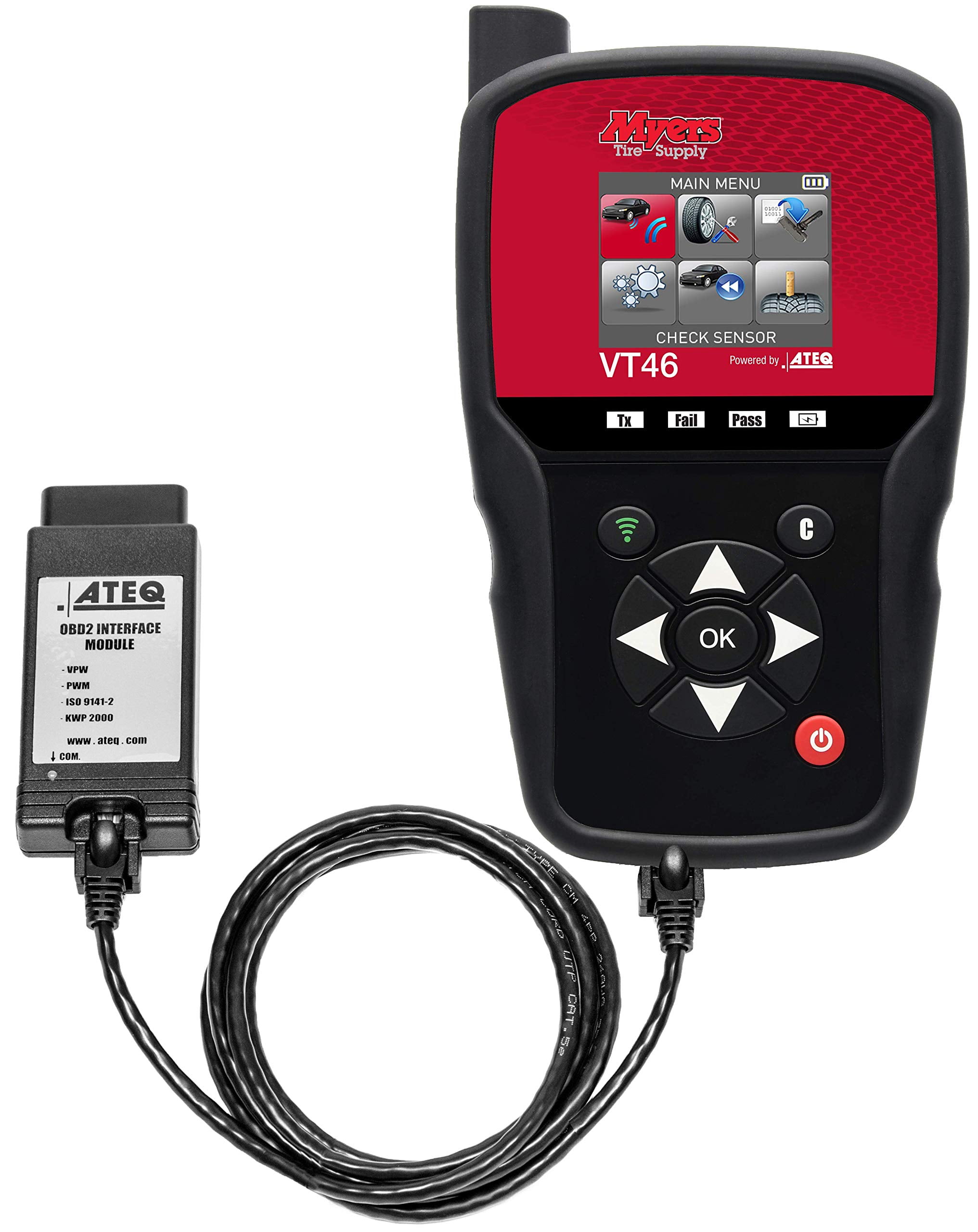 Myers Tire Supply MTS46 TPMS Activation, Programming and ECU Reset Tool ...