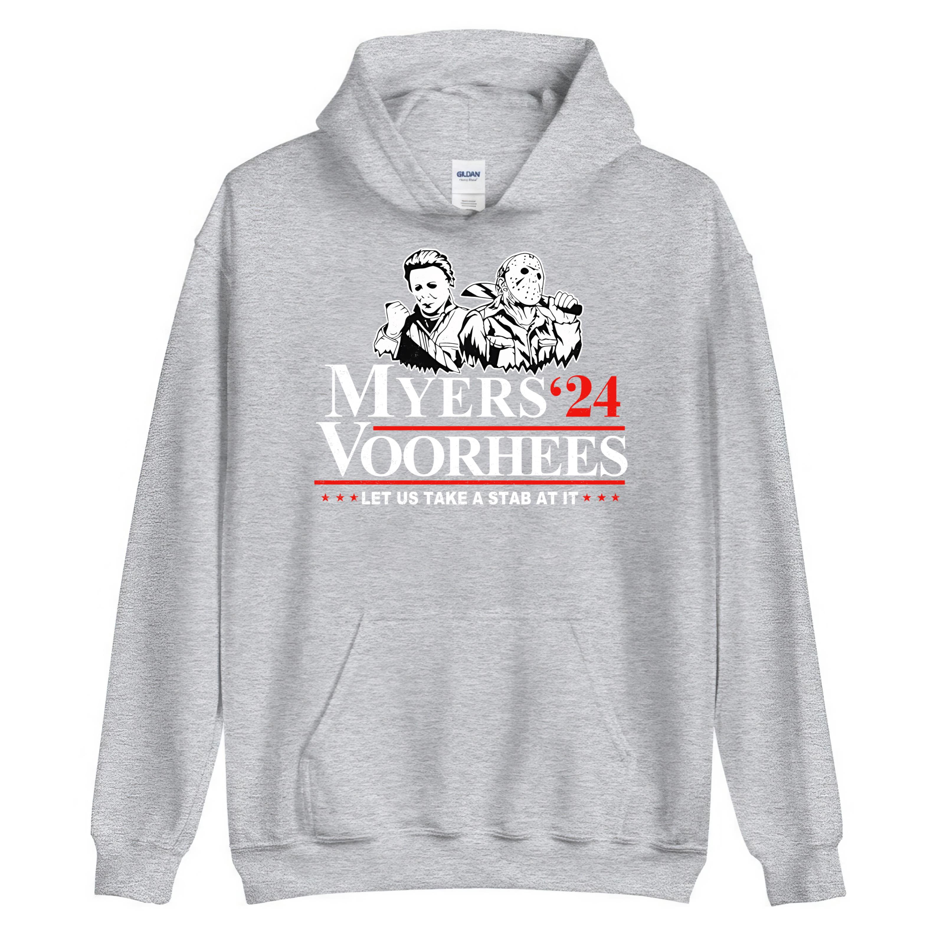 Myers Voorhees 2024 Let Us Take A Stab At It T-shirt-TH30785 - Walmart.com