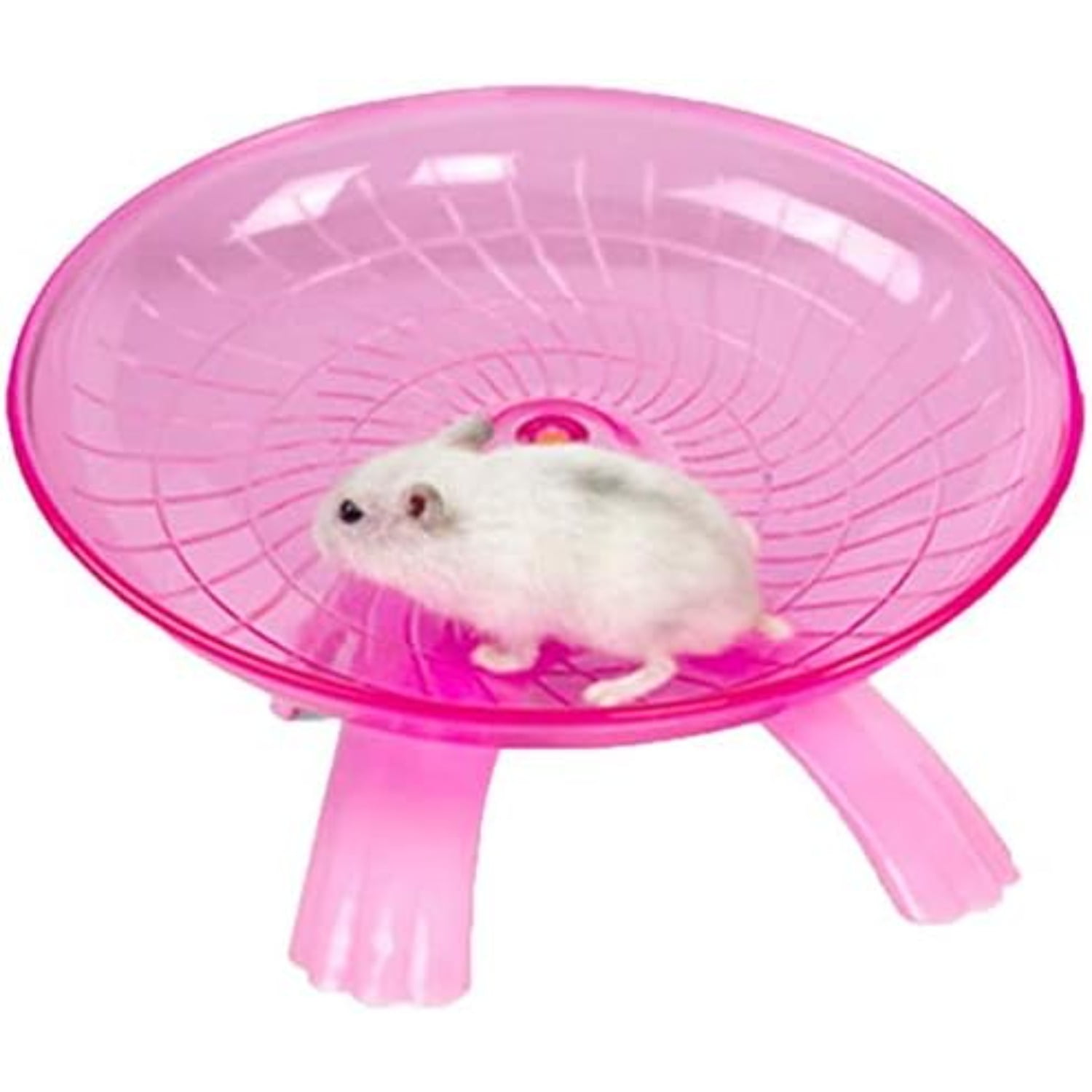 Mygeromon Hamster Flying Saucer Wheel Dwarf Rat Silent Spinner for Cage ...