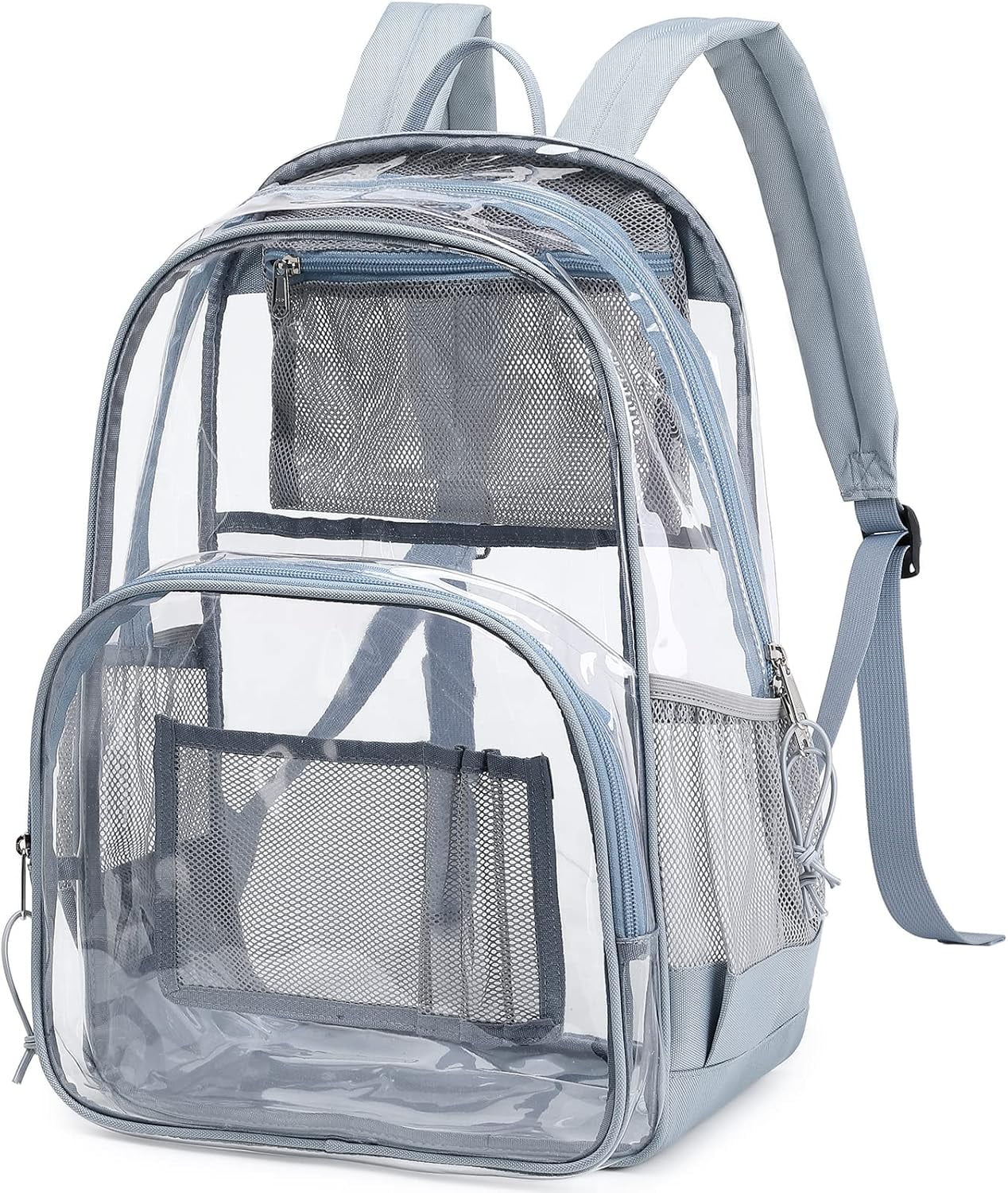 Mygreen Large Clear Backpack Durable See Through Transparent Book-bag ...