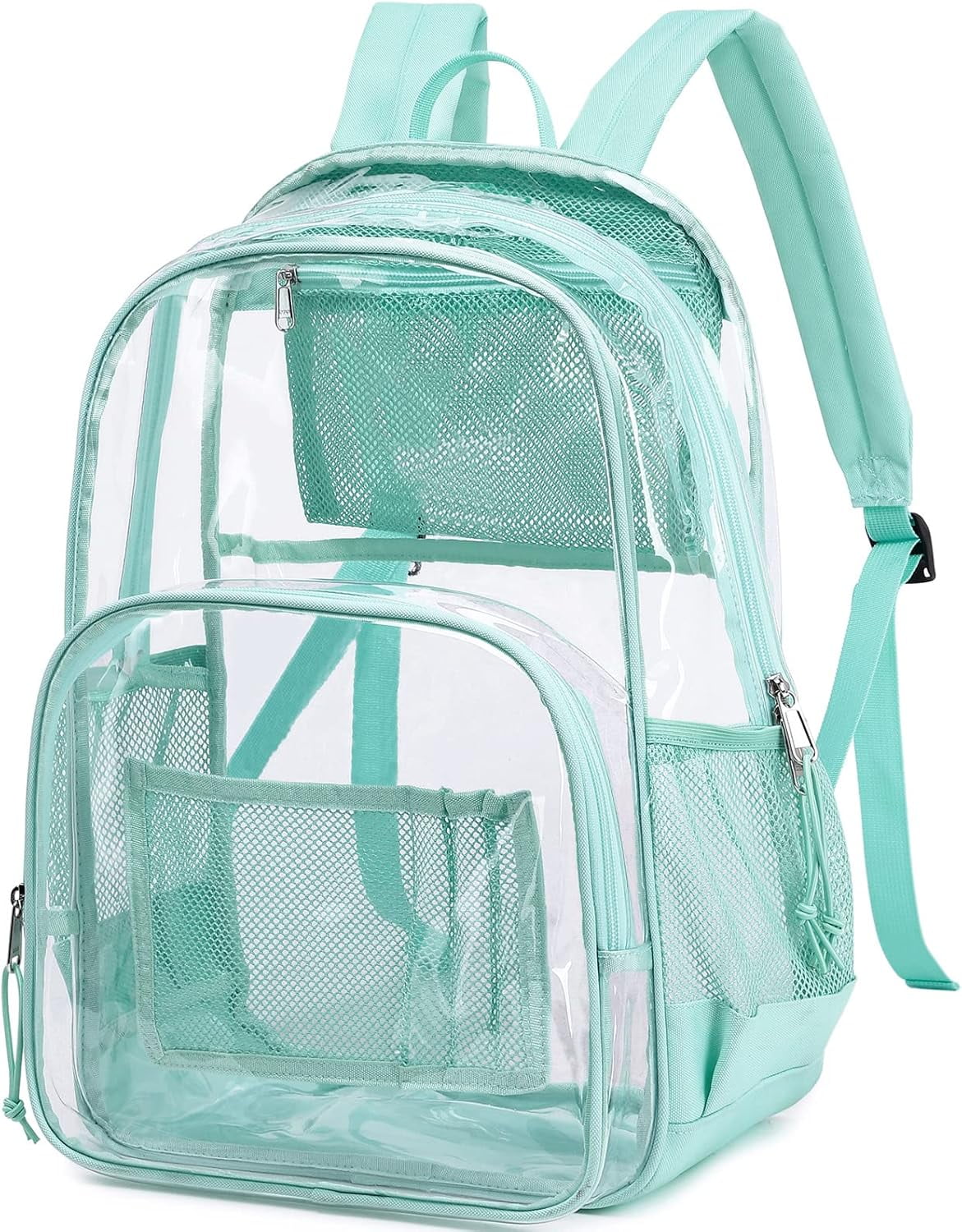 Mygreen Large Clear Backpack Durable See Through Transparent Book-bag ...
